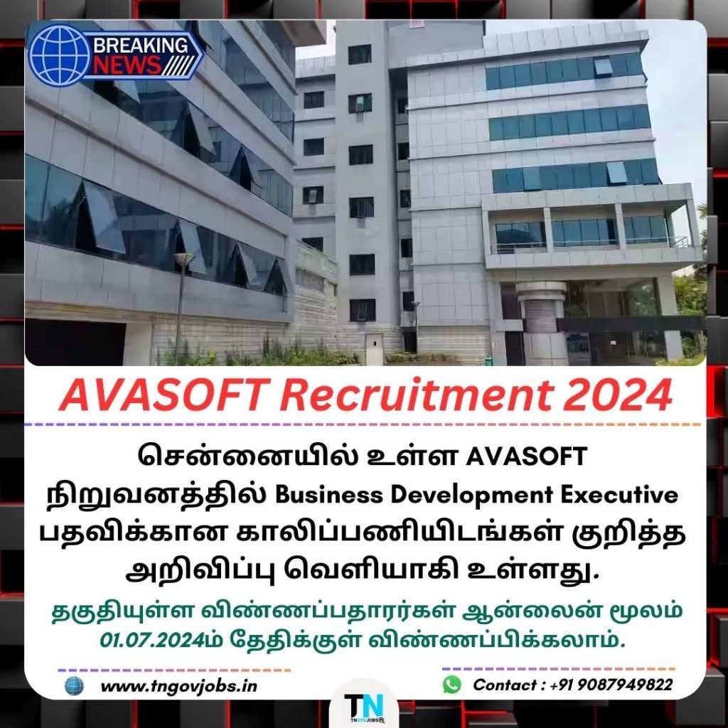 AVASOFT Recruitment 2024: Various BDE Posts; Apply Now!