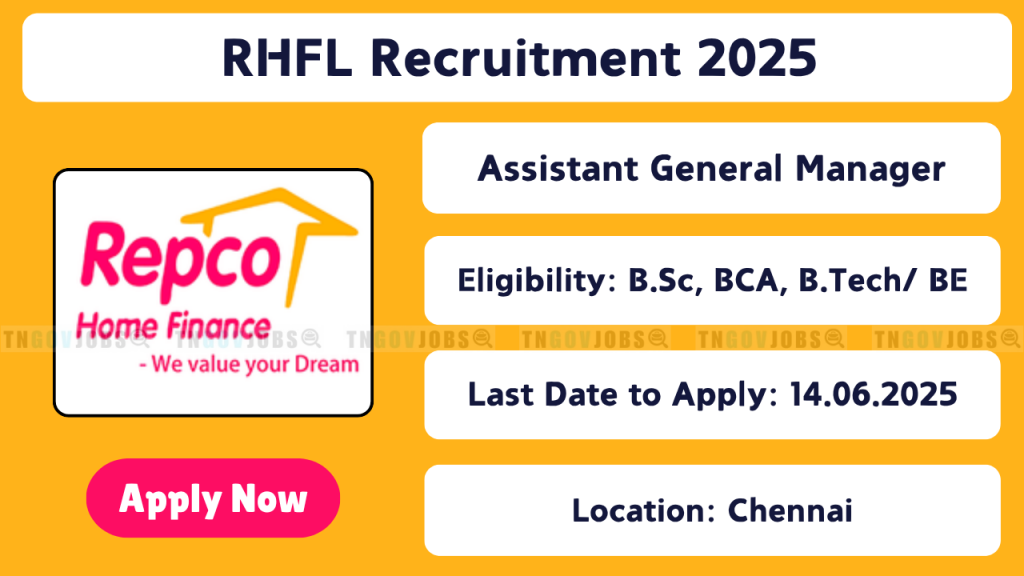 RHFL Recruitment 2025: Assistant General Manager Posts; Apply Now!