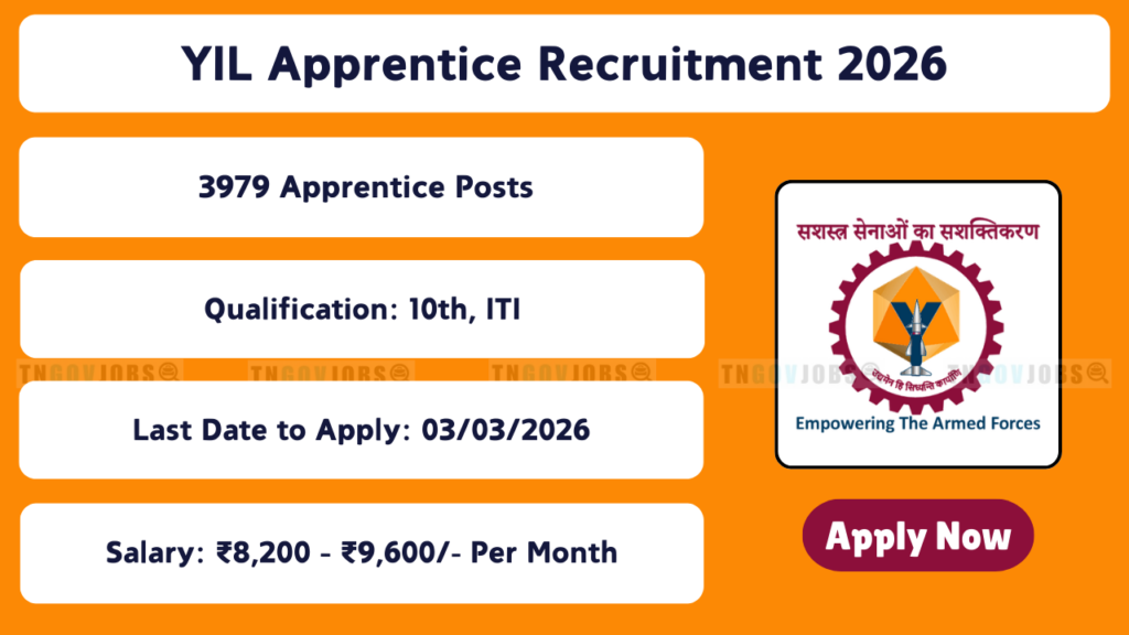 YIL Apprentice Recruitment 2026; Apply Now!