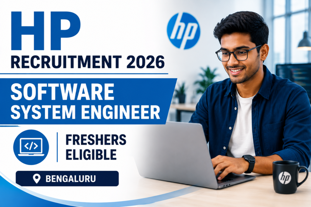 HP Recruitment 2026: Apply for Software System Engineer Posts ...